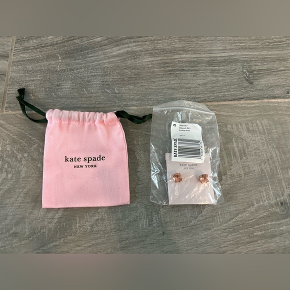 kate spade | Jewelry | Light Peach Gum Drop Earrings Kate Spade Brand ...